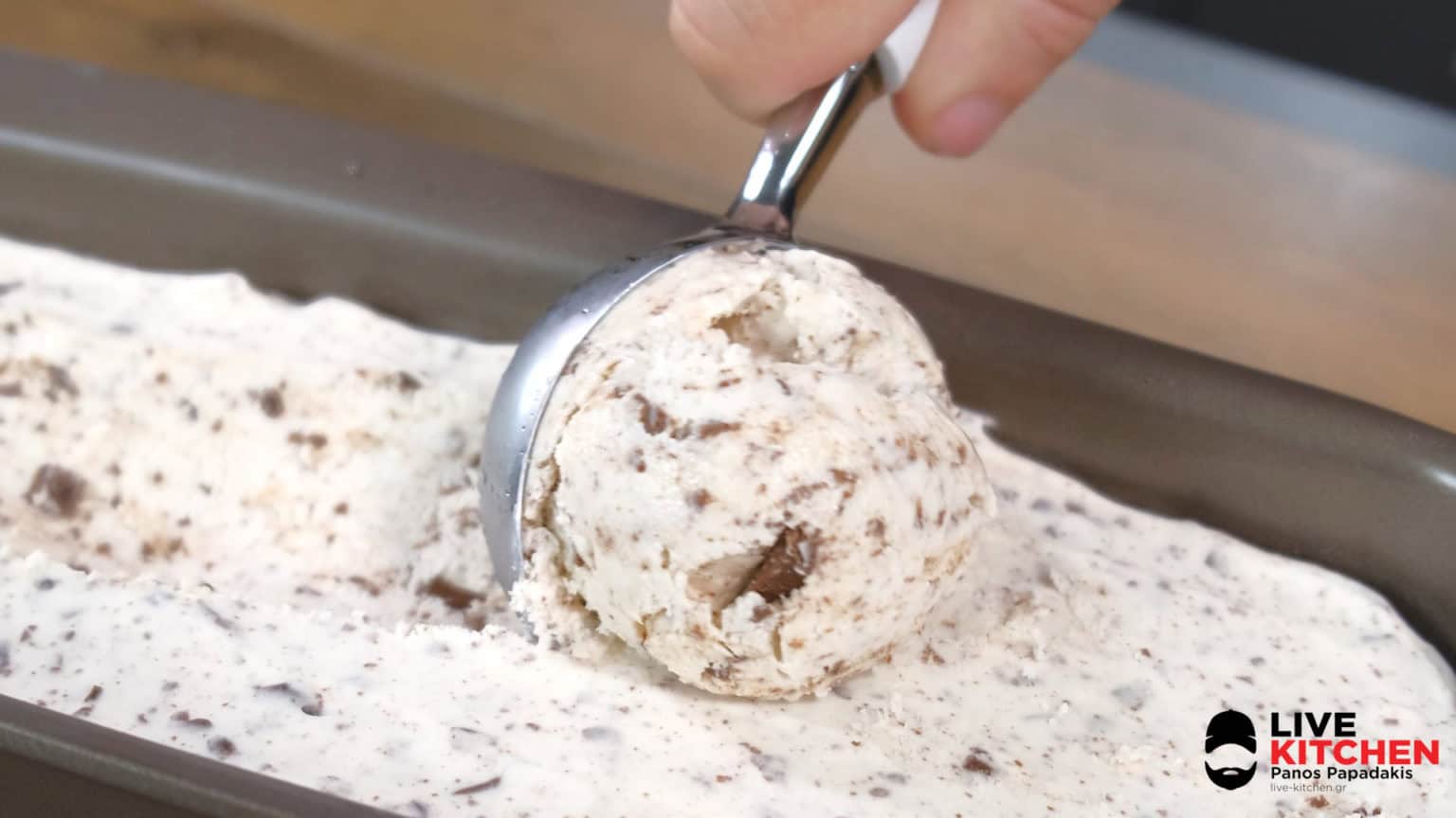 Παγωτό Stracciatella Χωρίς ζαχαρούχο!! | Live-kitchen.gr