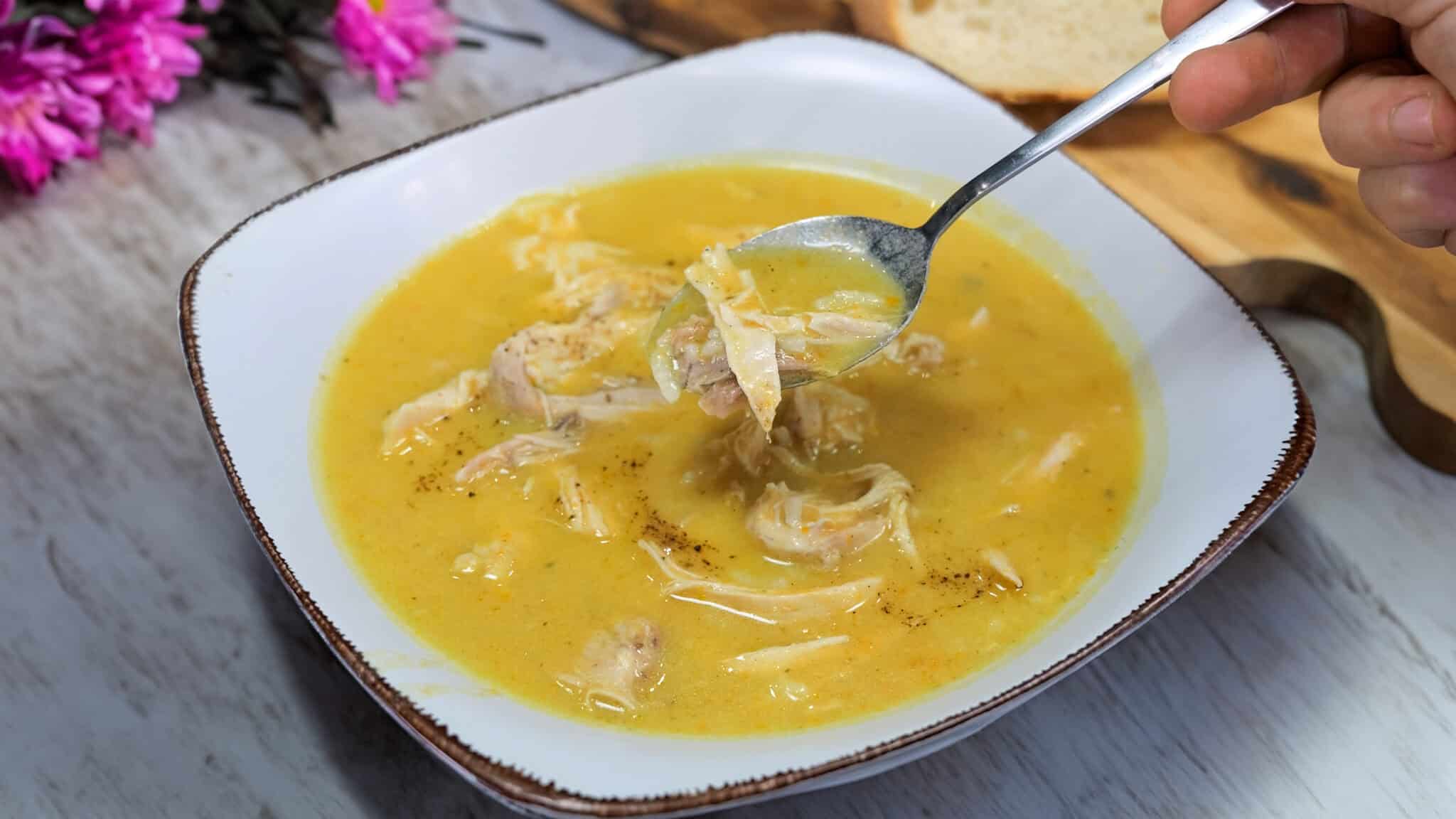 Κοτόσουπα Αυγολέμονο!! | Live-kitchen.gr